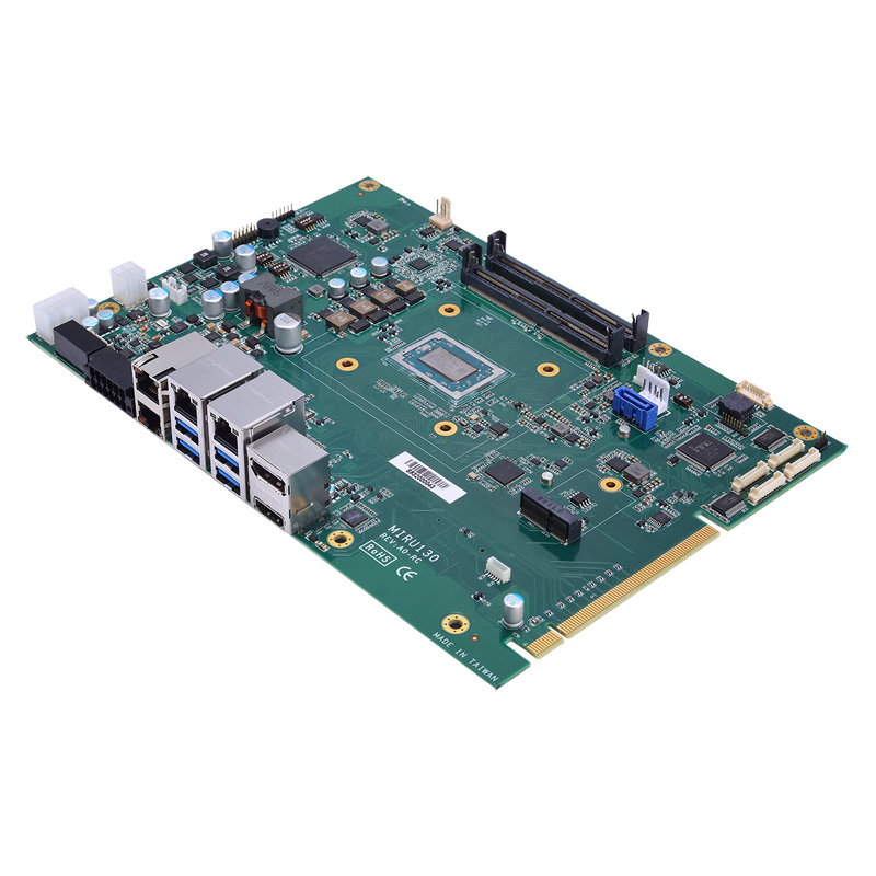 Machine Vision SBC with AMD Ryzen Embedded V1807B/ V1605B - MIRU130