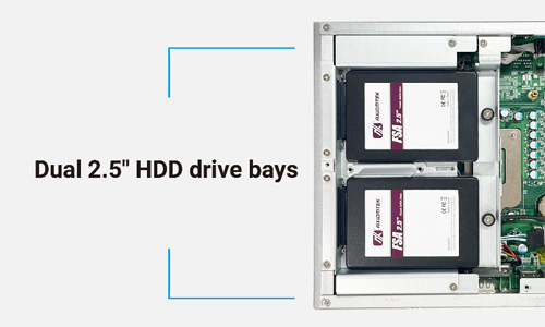 Fanless Embedded System with Intel Xeon, 10th Gen Intel Core - eBOX671A